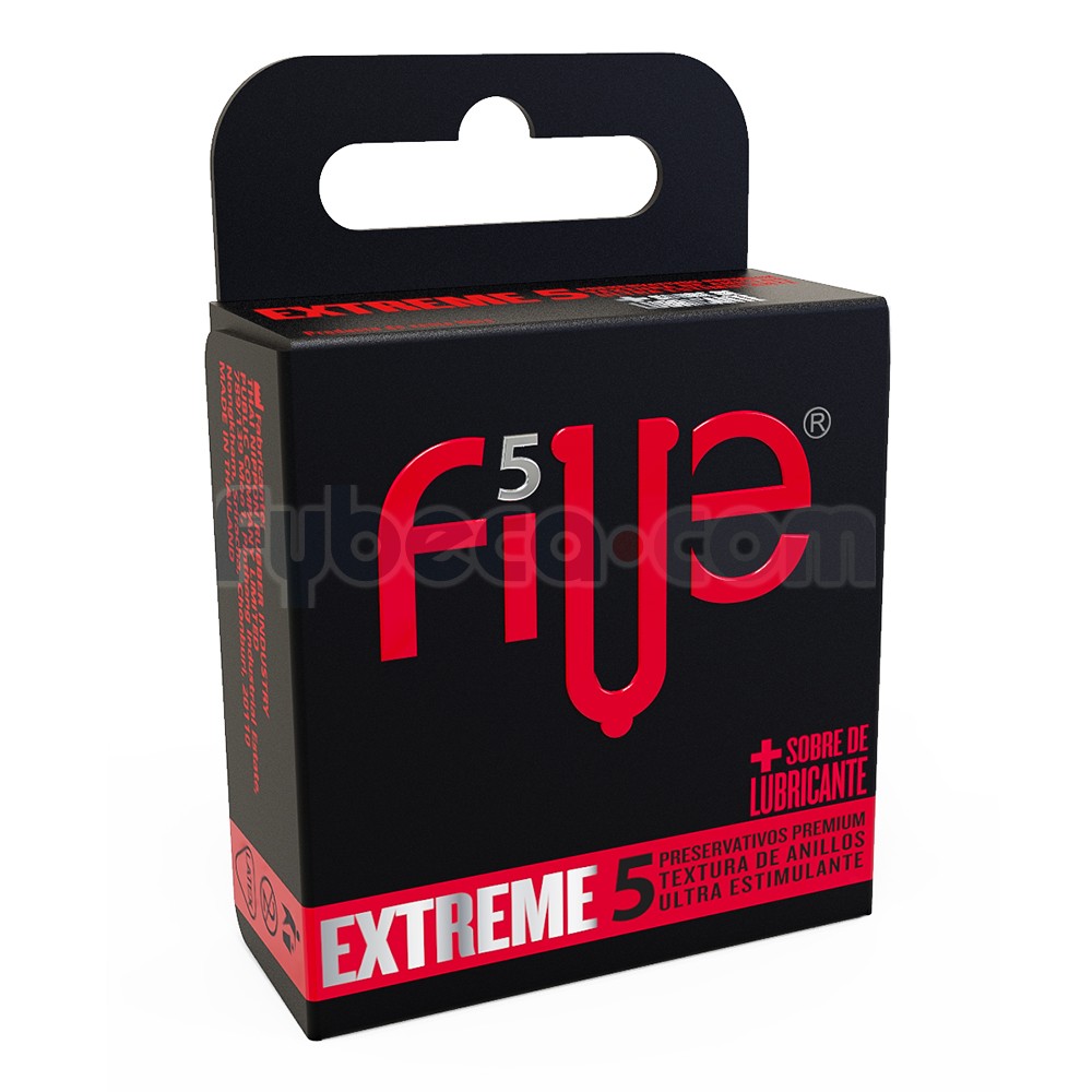 Preservativos Five Extreme 5 - Fybeca