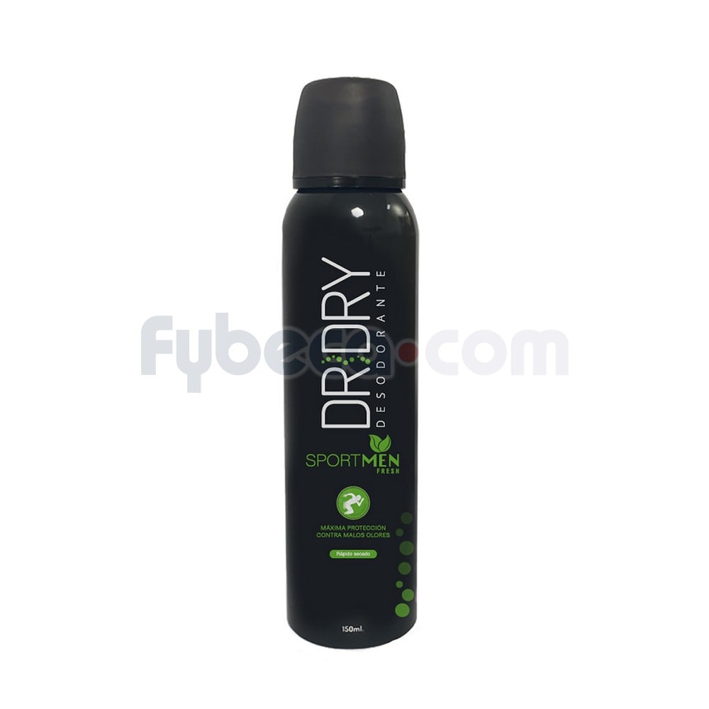 Dr. Dry Desodorante Sport Men Spray 150 Ml | Fybeca