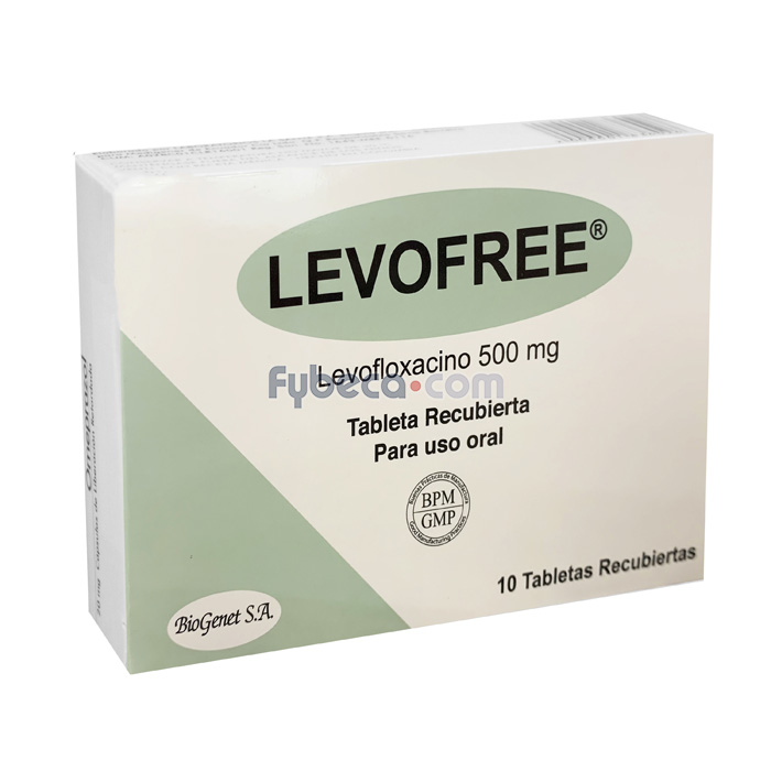 Levofree Tabs. 500Mg Caja X 10 Caja | Fybeca