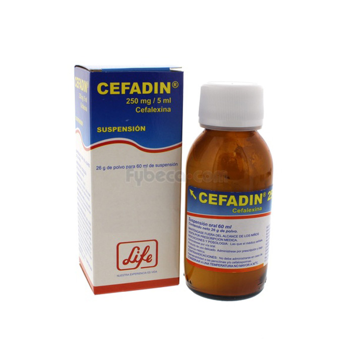 Cefadin 250 Mg / 5 Ml 60 Ml en Frasco | Fybeca