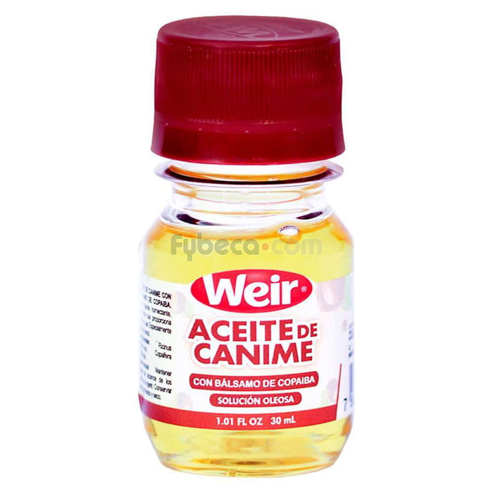 Aceite De Canime Weir F/30 Cc | Fybeca