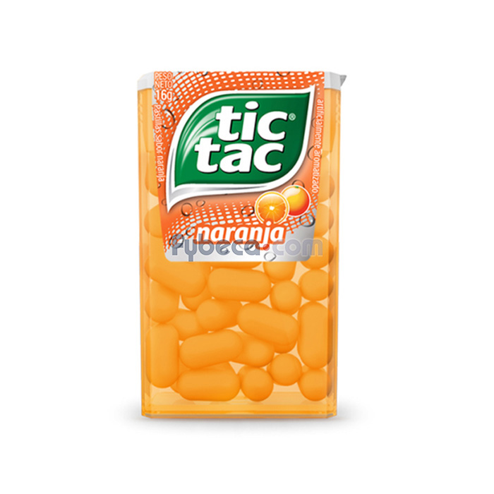 Caramelos Tic Tac Naranja 16 G Unidad | Fybeca