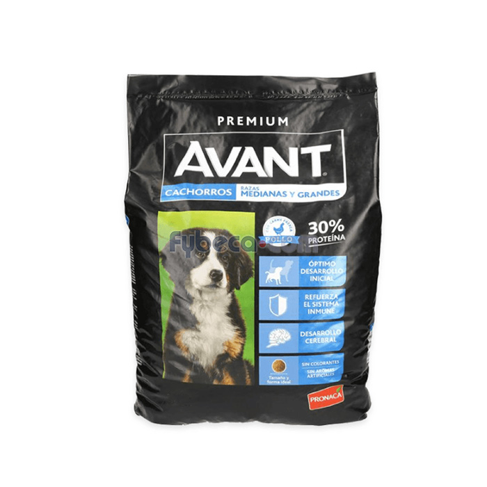 Alimento Cachorros Avant Pollo Razas Medianas Y Grandes 2 Kg Paquete ...