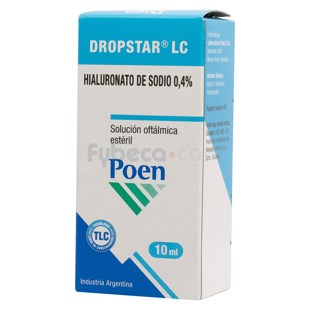 Dropstar LC 0,4 10 Ml Unidad | Fybeca