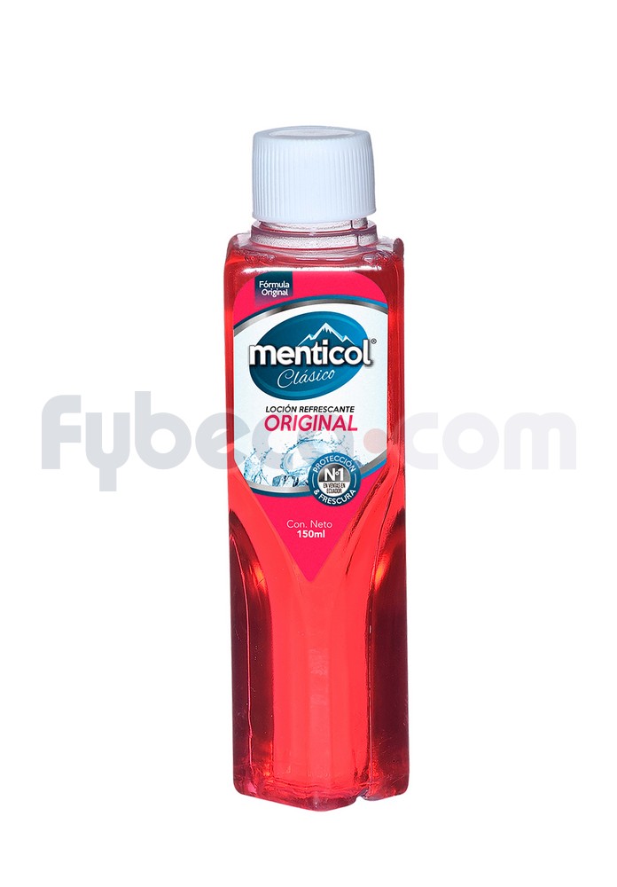 Colonias Menticol Rojo 150Cc. | Fybeca