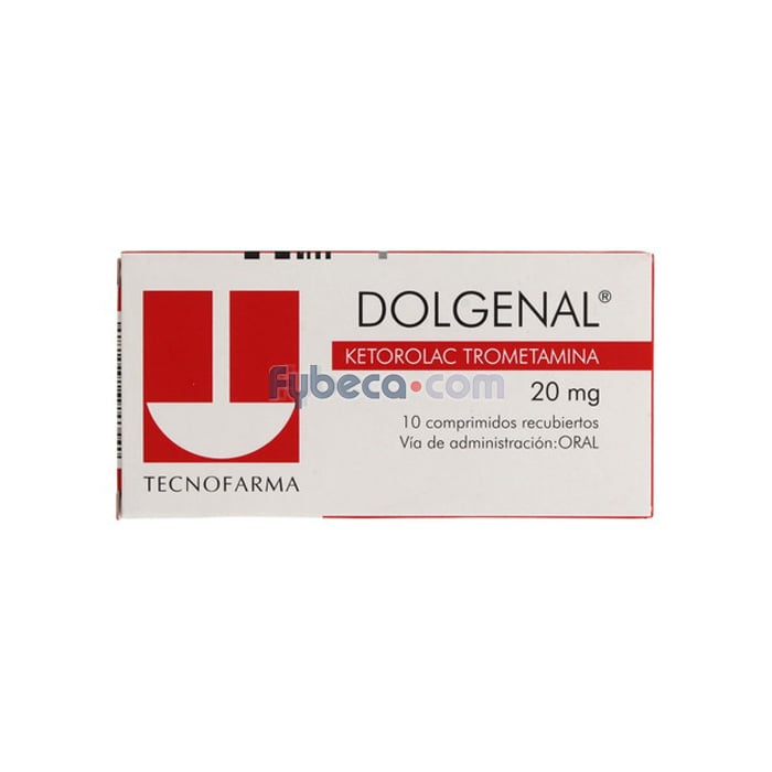 Dolgenal 20 Mg Unidad | Fybeca
