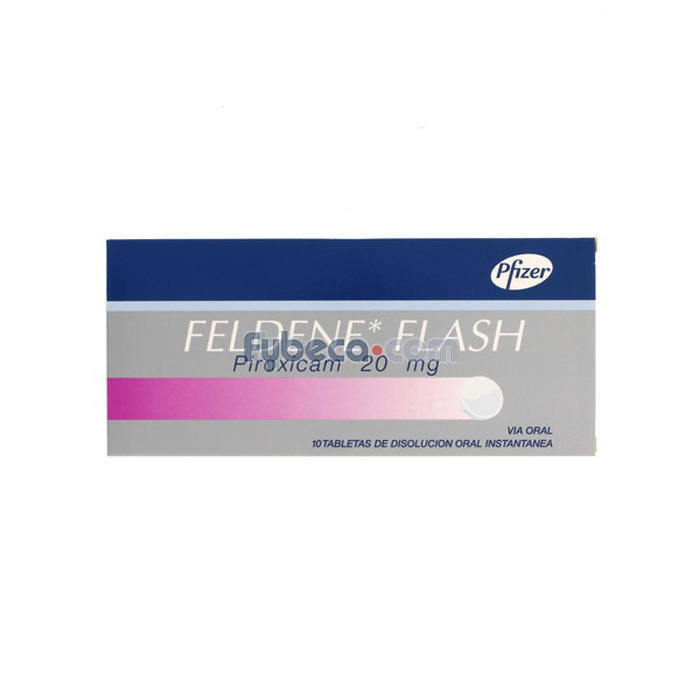 Feldene Flash 20 Mg. X 10 Suelta | Fybeca