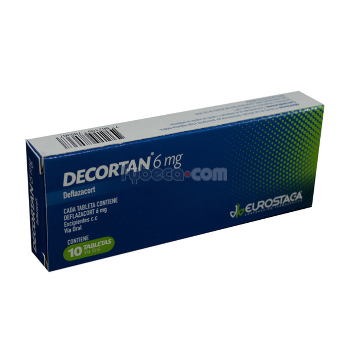 Decortan 6 Mg Unidad | Fybeca