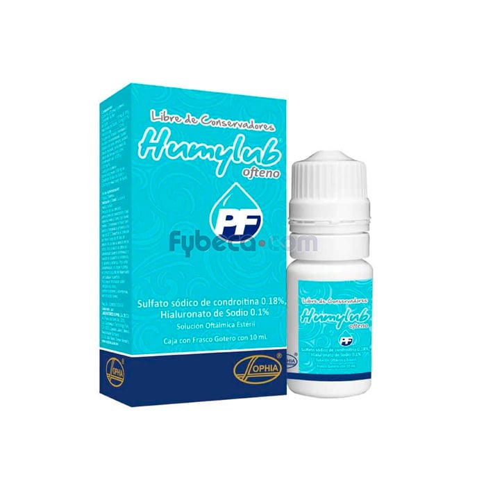 Humylub Pf Solucion Oftalmica 10 Ml | Fybeca