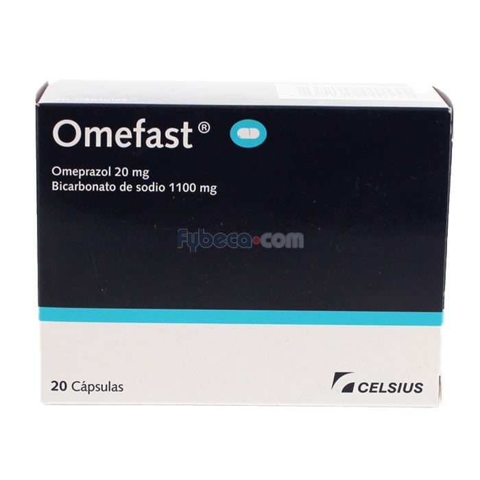 Omefast Capsulas 20/1100Mg C/20 Suelta | Fybeca