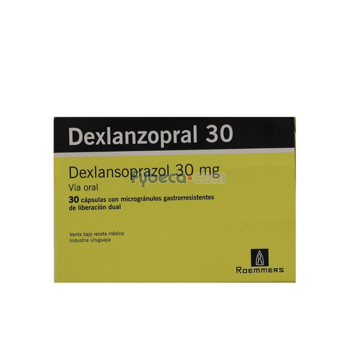 Dexlanzopral Capsulas 30Mg C/30 Suelta | Fybeca