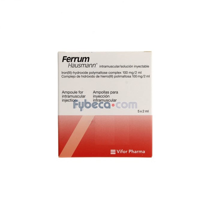 Ferrum Amps.I.M. 2 Ml. C/5 Suelta | Fybeca