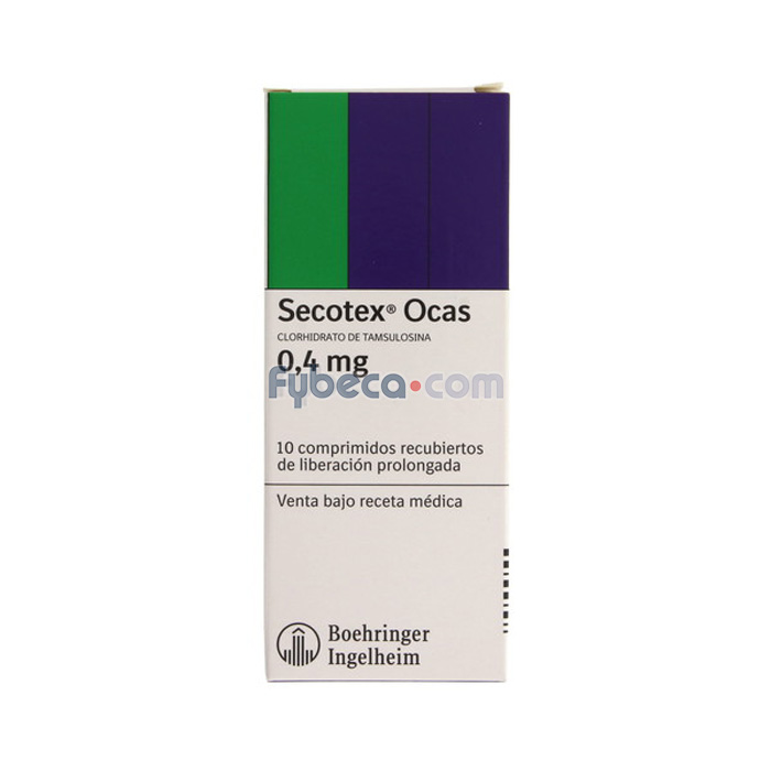 Secotex Ocas Comp. 0.4 Mg. C/10 Suelta | Fybeca