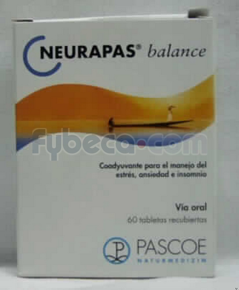 Neurapas Tabs C/60 S | Fybeca