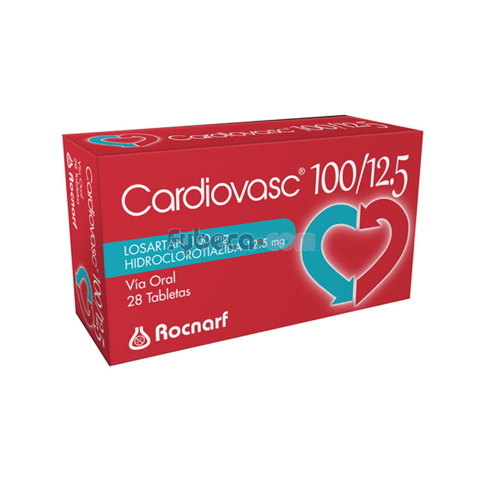 Cardiovasc Tabs.100/12.5 Mg C/28 Suelta | Fybeca