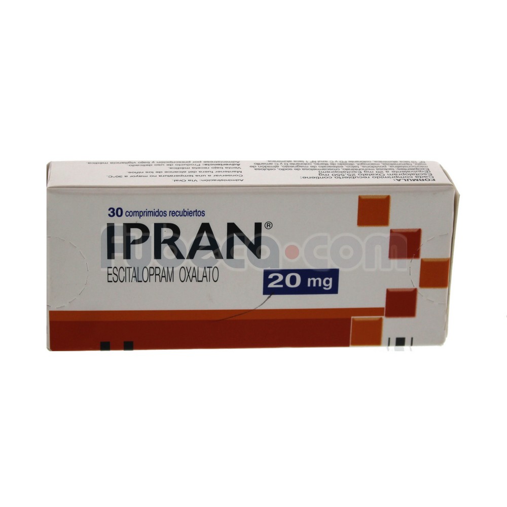 Ipran Comp 20 Mg C/30 Suelta | Fybeca
