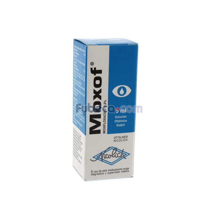 Moxof Colirio 0.5% F/5Ml | Fybeca