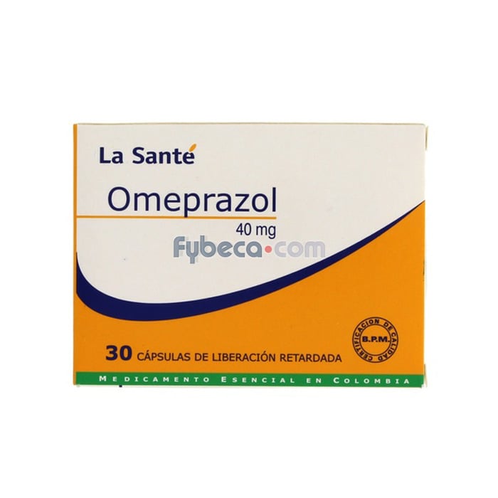Omeprazol (La Sante) Caps. 40 Mg. C/30 Suelta | Fybeca