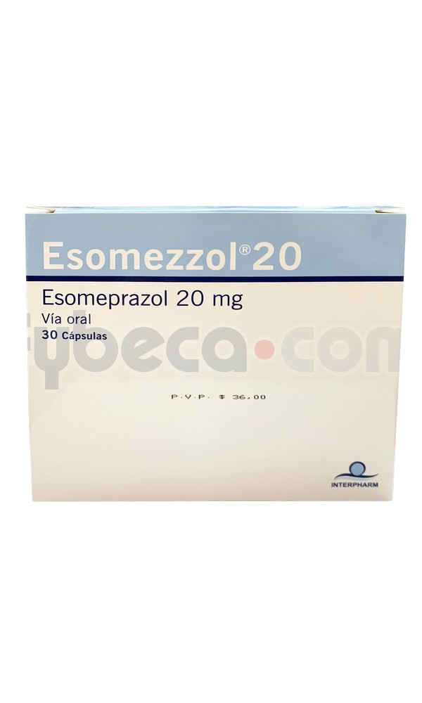 Esomezzol Caps 20Mg C/30 Suelta | Fybeca