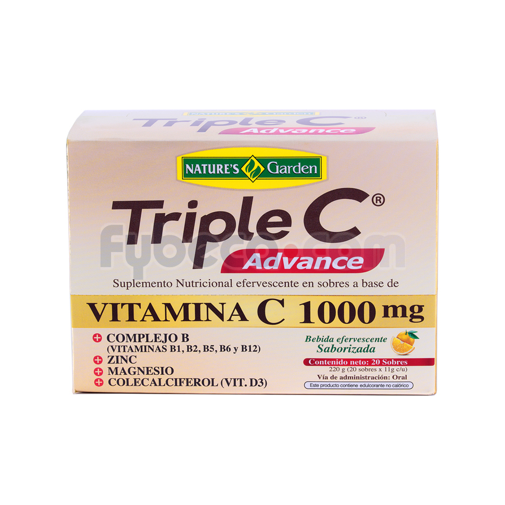 Triple C Advance Suelta X 20 Sobres-Suelta | Fybeca