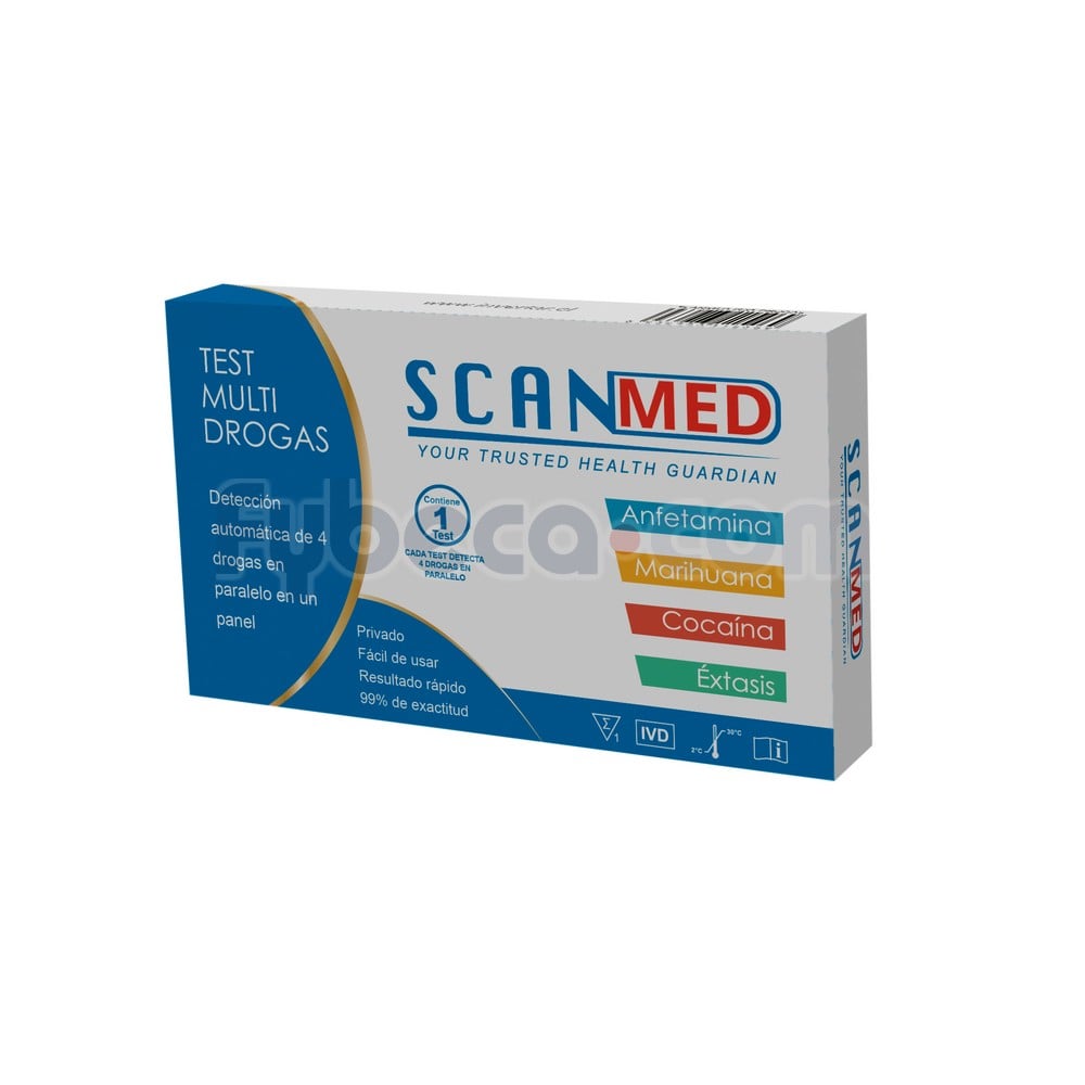 Test Multidroga Scanmed X 1 | Fybeca