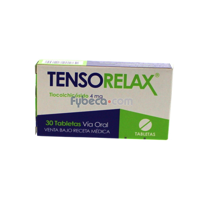 Tensorelax 4 Mg Unidad | Fybeca