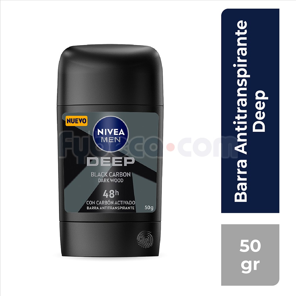Nivea Deo Stick Deep Male 50G | Fybeca