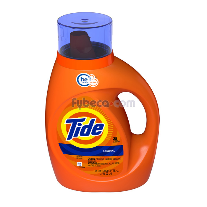 Detergente Tide Líquido Original 1.09 L Botella | Fybeca