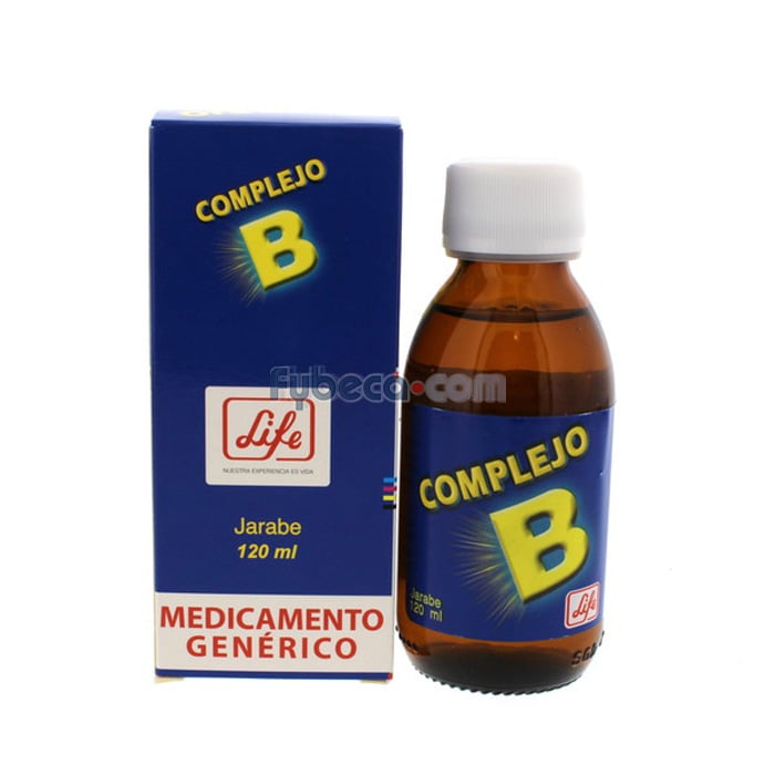 Complejo B (Life) Jarabe F/120 Ml. | Fybeca