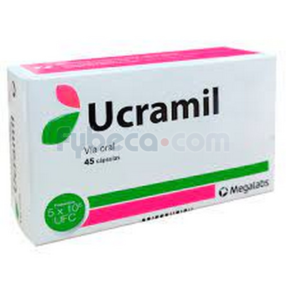 Ucramil Caja X 45 Cã?Psulas | Fybeca