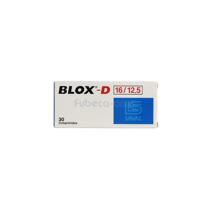 Blox - D Comp. 16/12.5 Mg C/30 Suelta | Fybeca