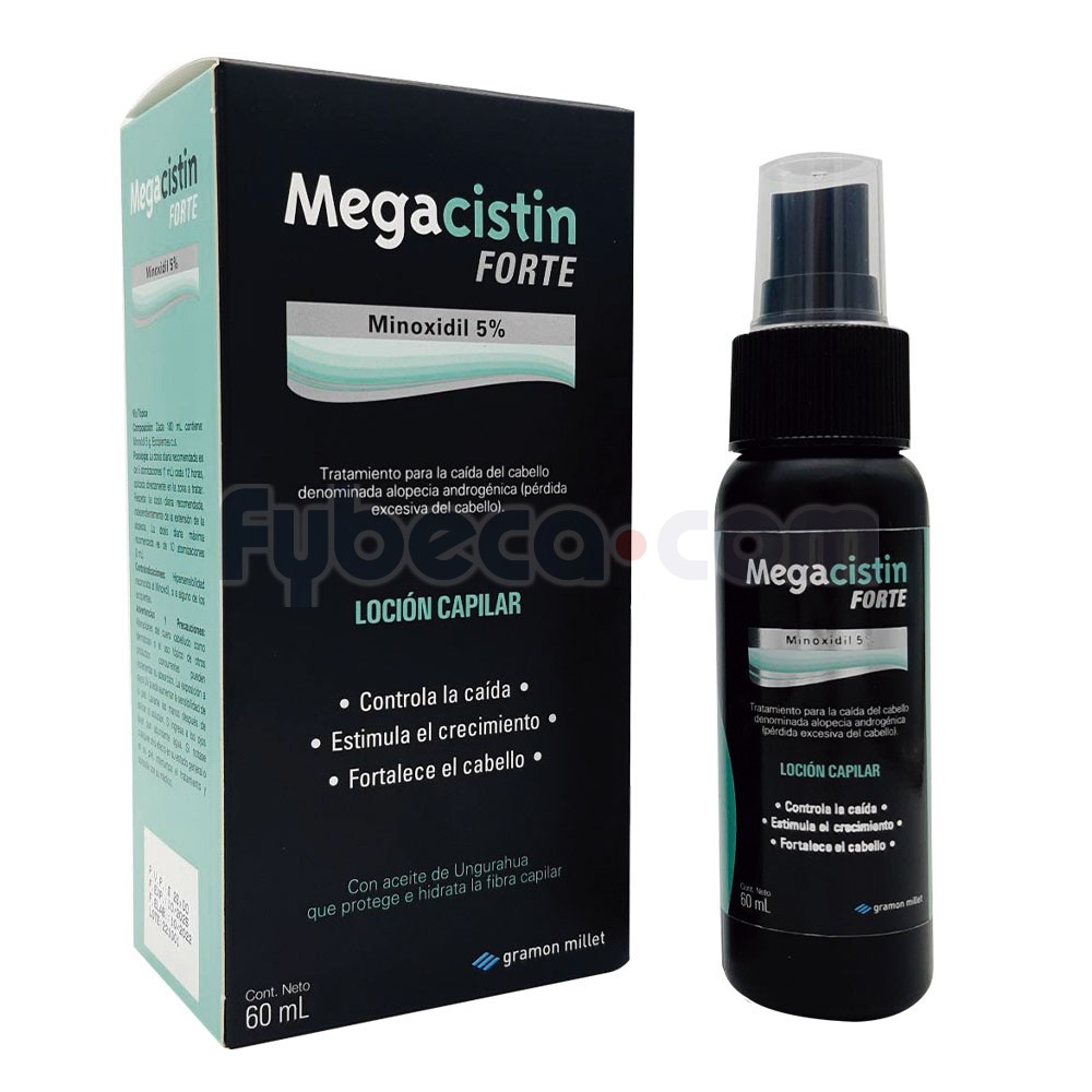 Megacistin Forte 5% Locion Spray F/60 Ml | Fybeca