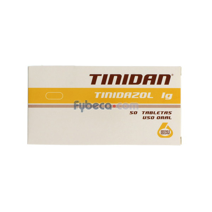 Tinidan Tabs. 1 Gr. C/50 Suelta | Fybeca
