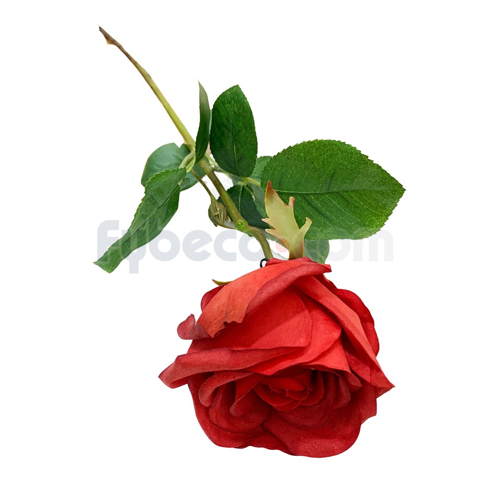 Flor Rosa Toque Real Roja 95 Cm Unidad | Fybeca