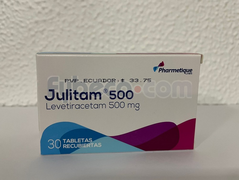 Julitam Tabs. Recub. 500 Mg C/30 | Fybeca