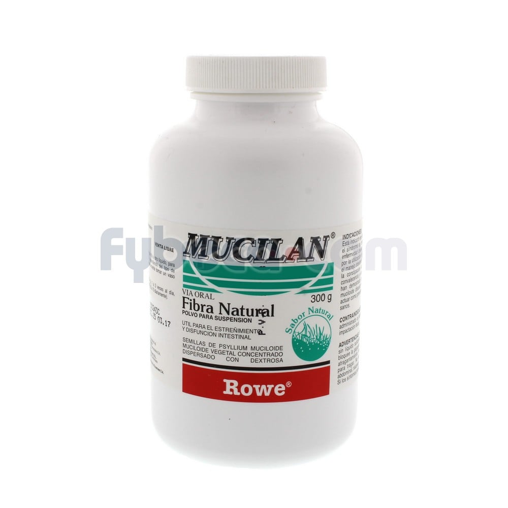Mucilan Fibra Natural T/300 Gr. | Fybeca