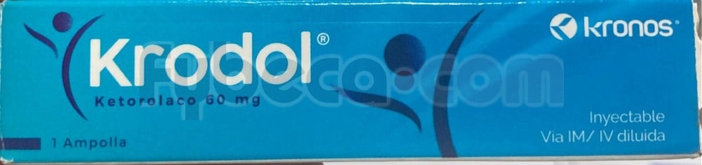 Krodol Ampolla 60 Mg / 2 Ml C/1 | Fybeca