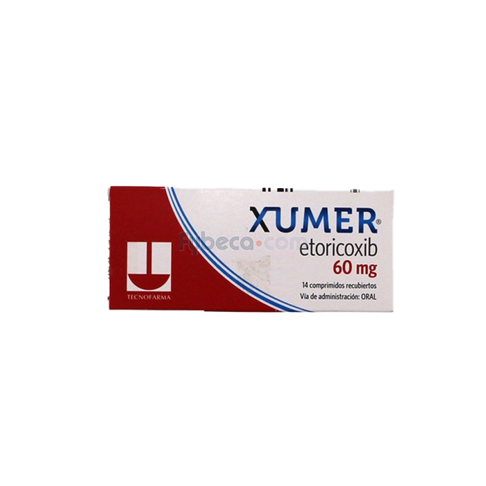 Xumer Comprimidos 60 Mg C/14 Suelta | Fybeca