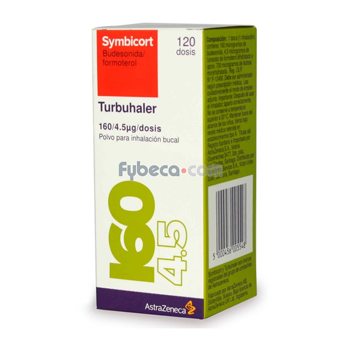 Turbuhaler 160 Mcg Frasco Dosificado Unidad | Fybeca