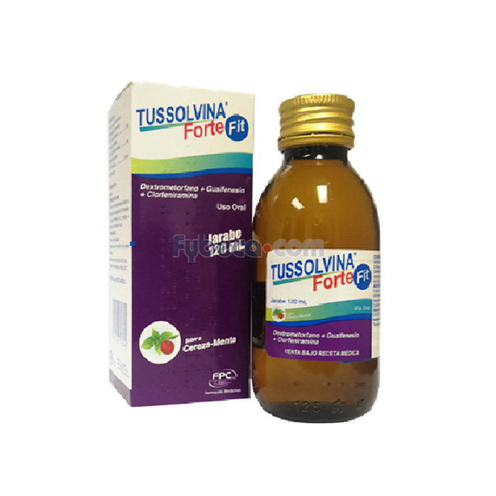 Tussolvina Forte Fit Jarabe F/120 Ml | Fybeca