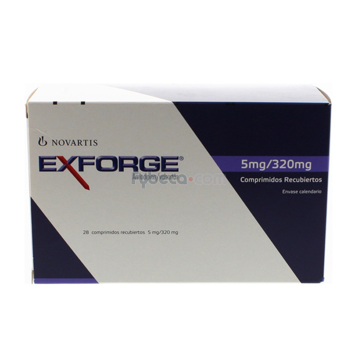 Exforge 320/5 Mg por Unidad | Fybeca