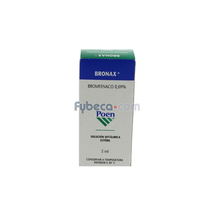 Bronax 0,09% Sol Oft Esteril 5Ml | Fybeca
