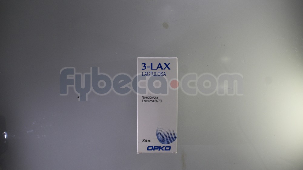 3-Lax Solucion Oral 66,7% F/200Ml | Fybeca
