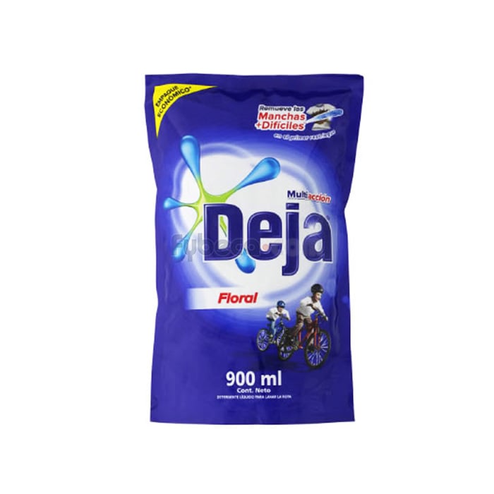 Detergente Deja Líquido Floral 900 Ml Unidad | Fybeca