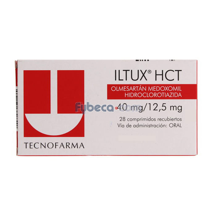 Iltux Hct Comp. 40/12.5 Mg. C/28 Suelta | Fybeca