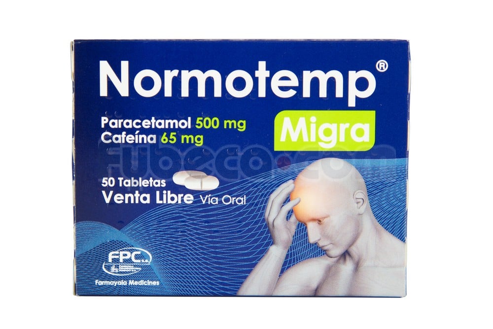Normotemp Migra Tabletas | Fybeca
