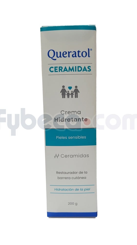 Queratol Ceramidas Crema Hidratante 200Ml | Fybeca