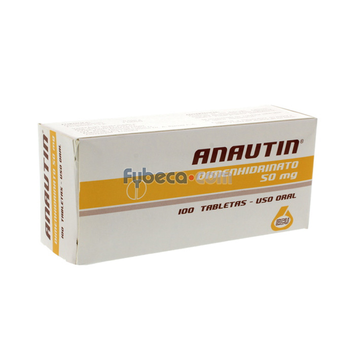 Anautin Tabs. C/100 Suelta | Fybeca