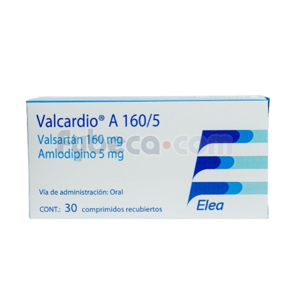 Valcardio A Tabs. 160/5 Mg C/30 - Unidad