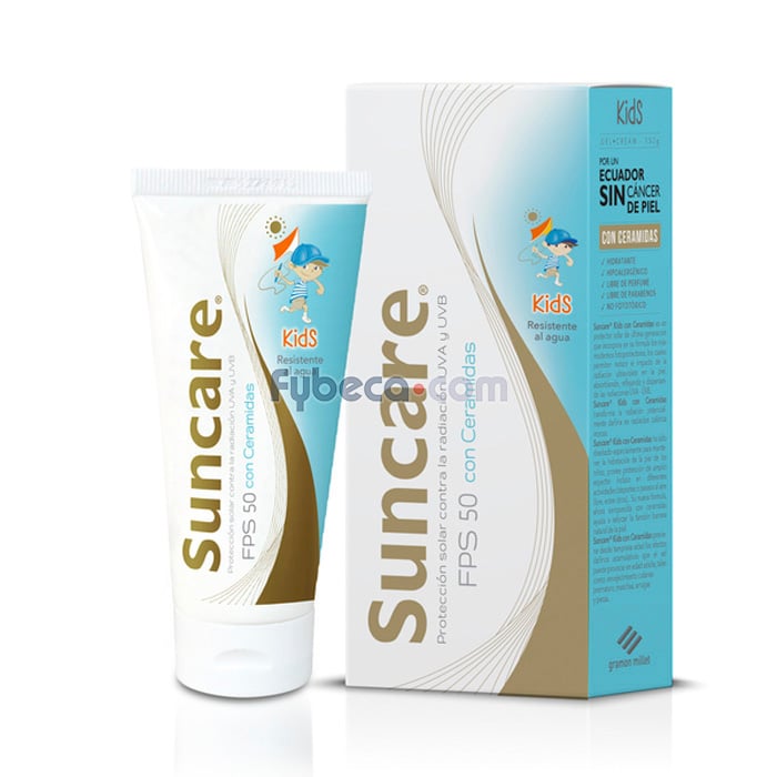 Protector Solar Kids Con Ceramidas 150 G 1 Unidad | Fybeca